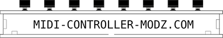 3 fader MIDI controller – MIDI-controller-modz